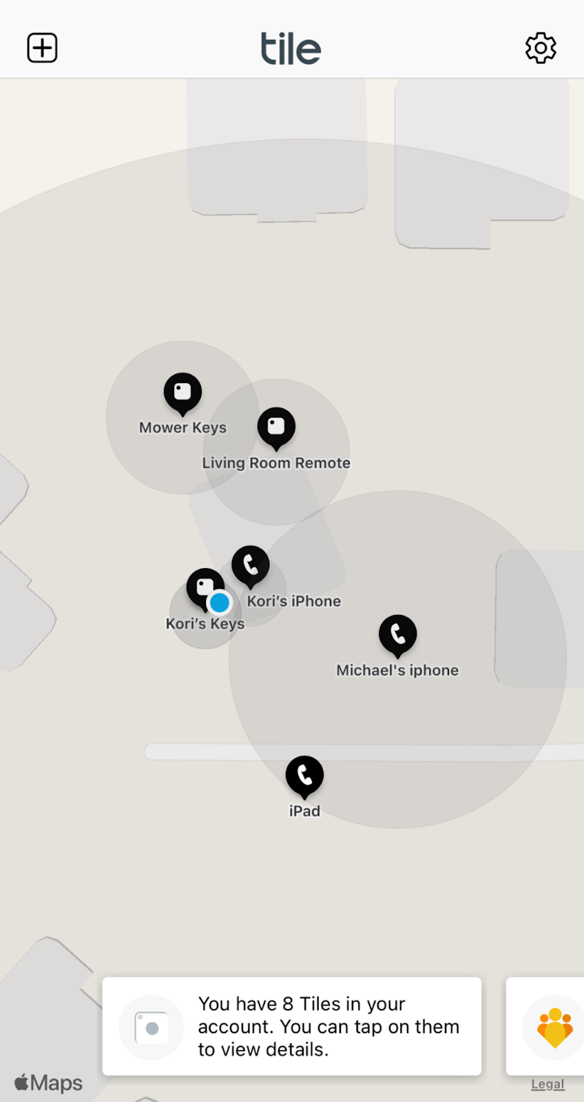 Encontrar mi Tile en el mapa – Life360
